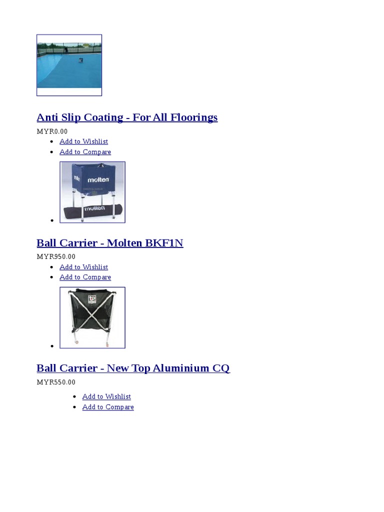 Peralatan Gelanggang Futsal | PDF | Sports | Team Sports