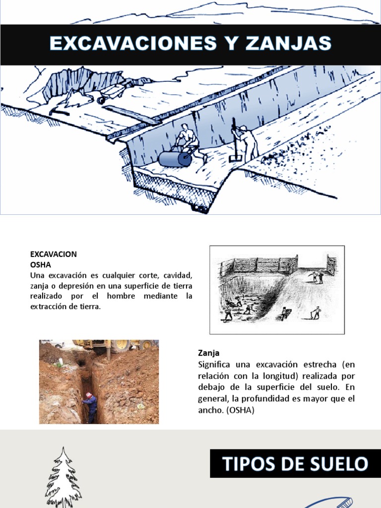 Excavaciones y Zanjas | PDF | Excavación (Arqueología) | Naturaleza