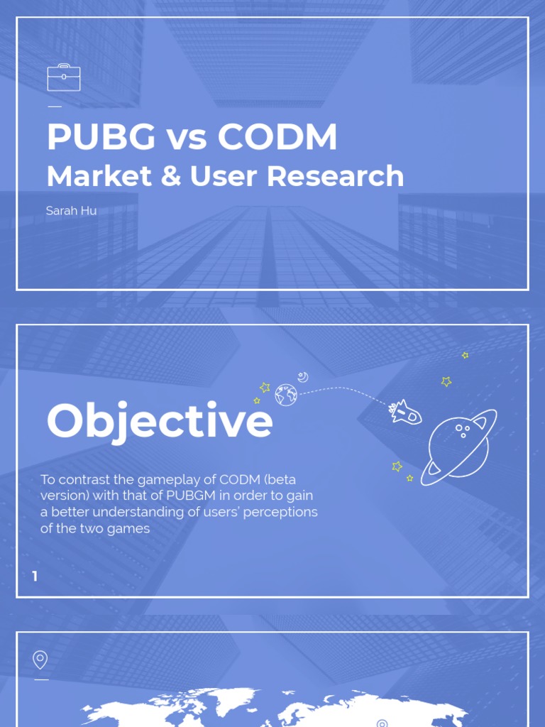 Pubg Vs Codm Competitive Analysis | PDF | Video Games | Usability