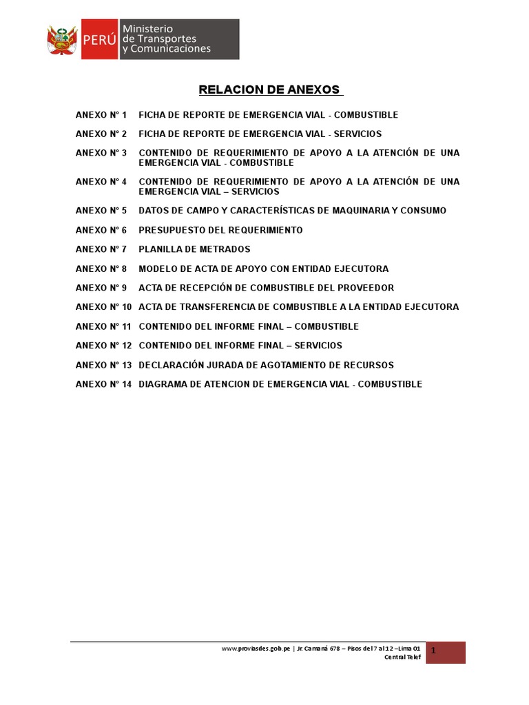 Anexos y Formatos Indeci | PDF | Energía y recursos | Naturaleza