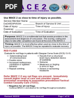Military Acute Concussion Evaluation Guide | PDF | Concussion ...