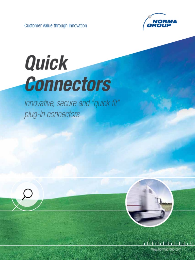 Quick Connectors Catalog PDF | PDF | Coolant | Electrical Connector