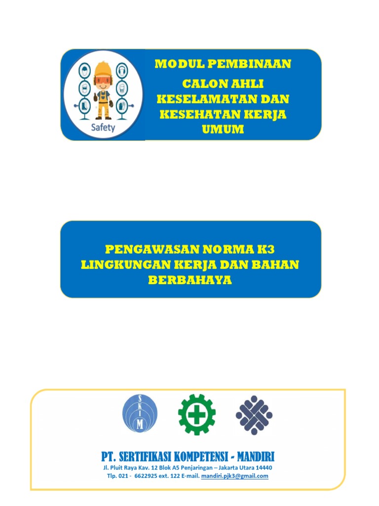 Modul K3 Umum dan Lingkungan Kerja | PDF