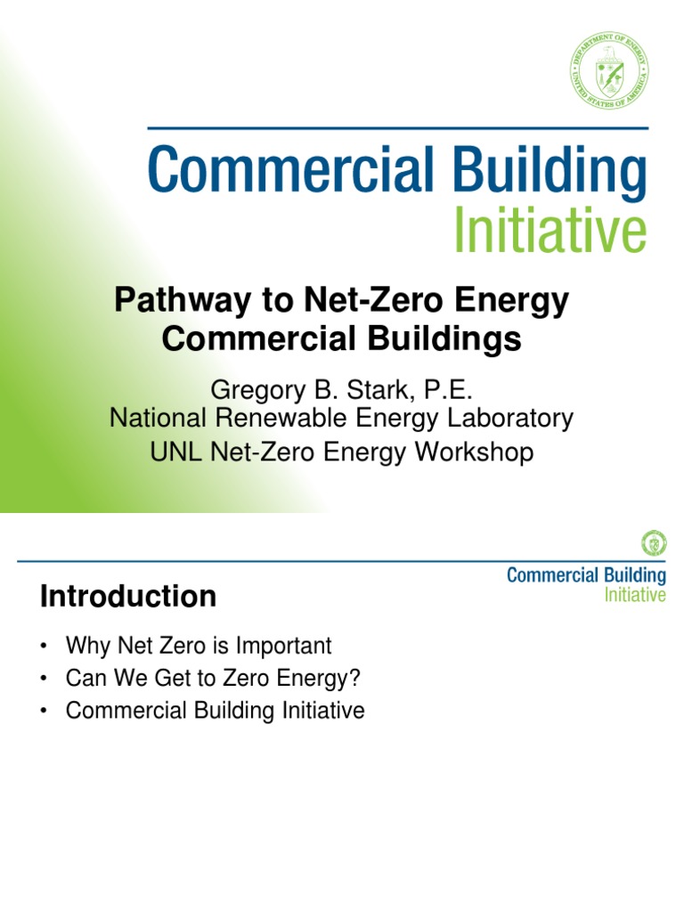 Pathway To Net-Zero Energy Commercial Buildings | PDF | Hvac | Building ...