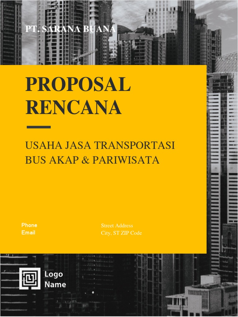 Proposal Rencana Bisnis: Usaha Jasa Transportasi Bus Akap & Pariwisata ...