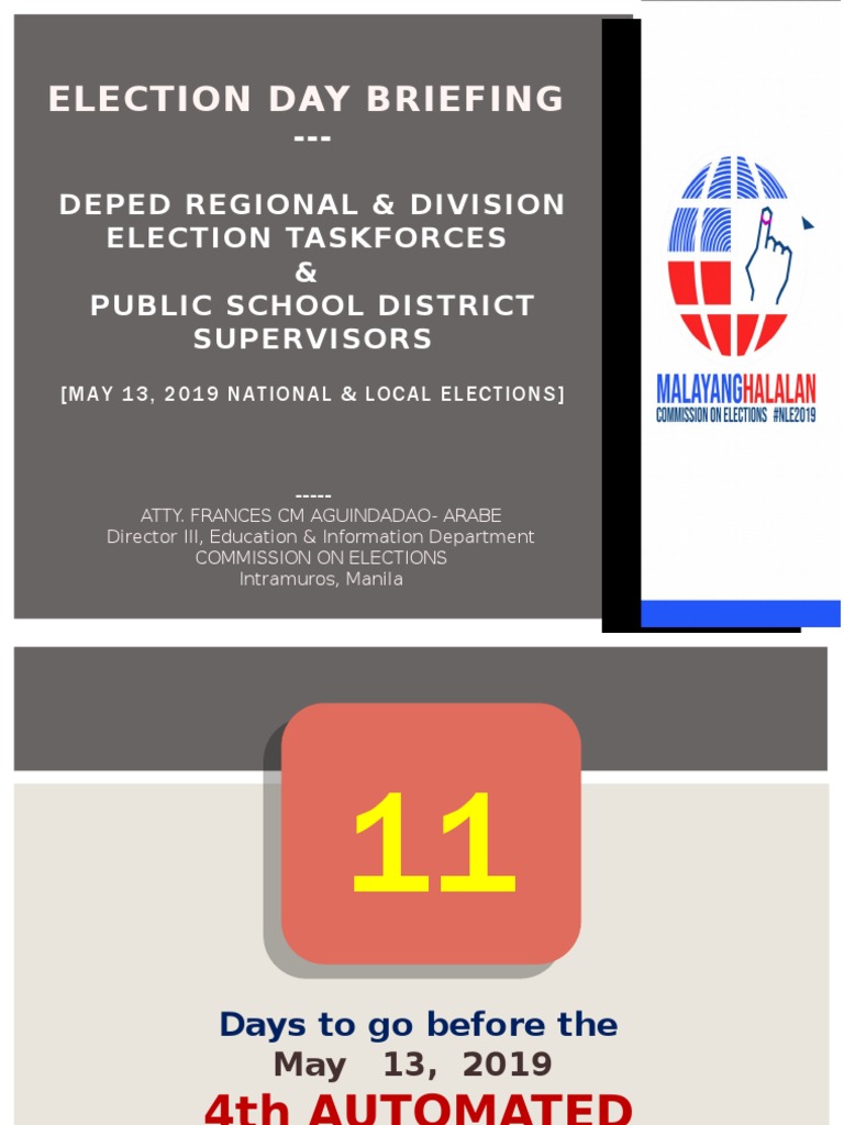 Copy - Deped Cebu Gi - Eb - 2019 - Reduced Slides | PDF | Polling Place ...