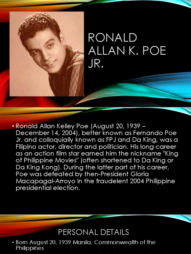 Ronald Allan K. Poe (FPJ) | PDF | Philippines