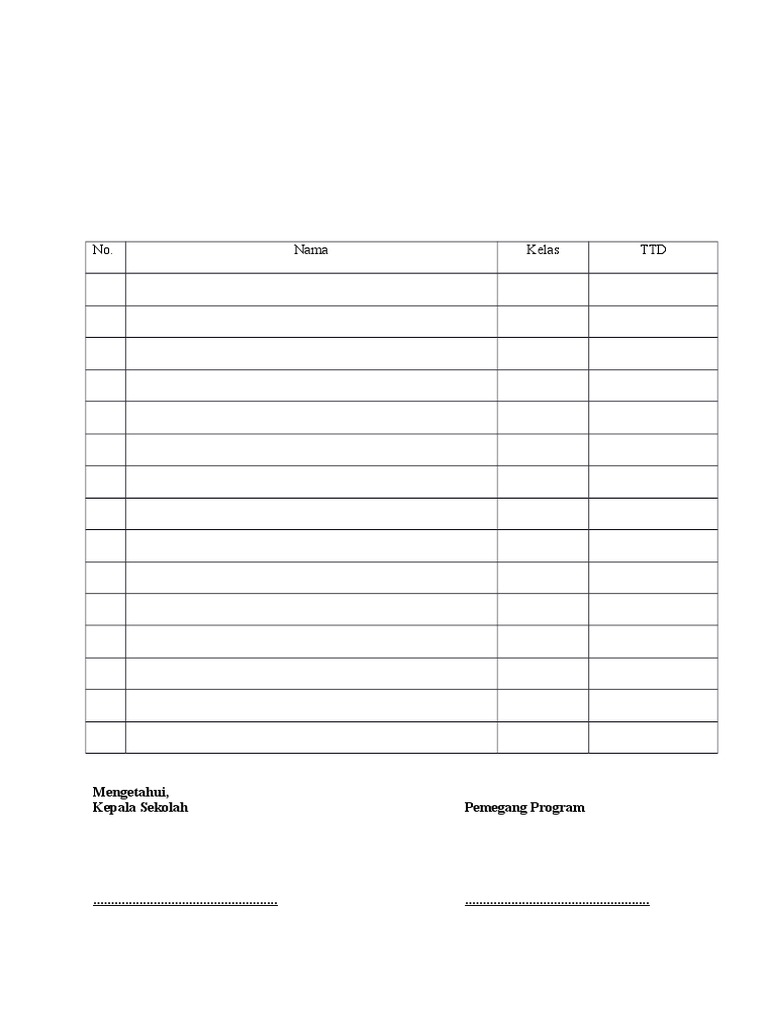 Absen Uks | PDF | Karier & Perkembangan