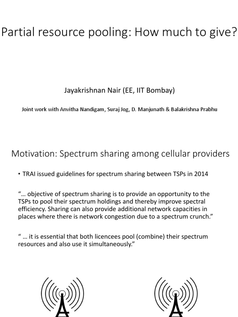 Partial Resource Pooling in Loss Systems | PDF | Monotonic Function ...