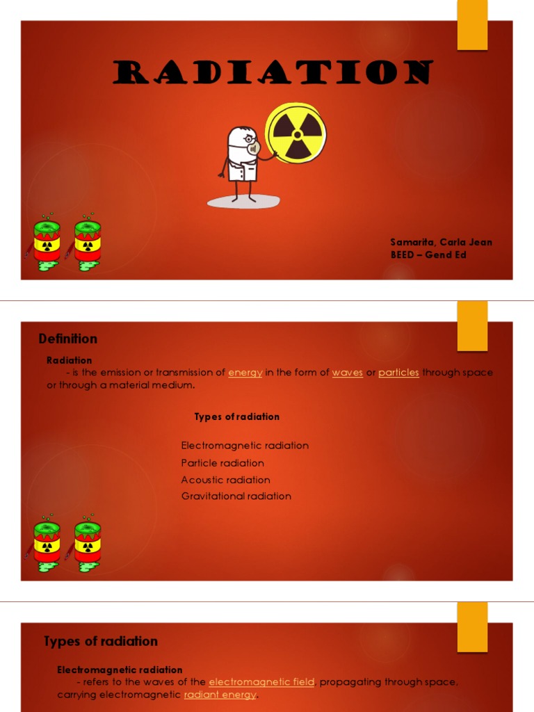 Physics - Radiation | PDF | Electromagnetic Radiation | Radiation