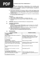 LP 4 Linear and Nonlinear Text | PDF | Lesson Plan | Cognition