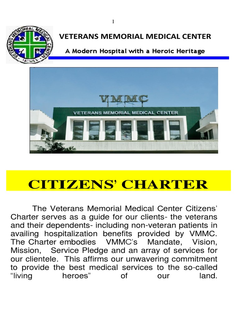 Veteran Memorial Medical Center Citizens - Charter - 2015 - Edition ...