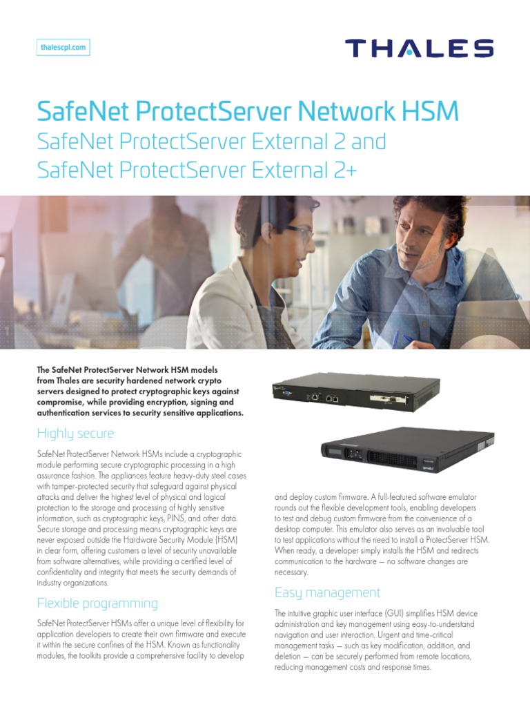 Safenet Protectserver Network HSM PB v11 | PDF | Cryptography ...