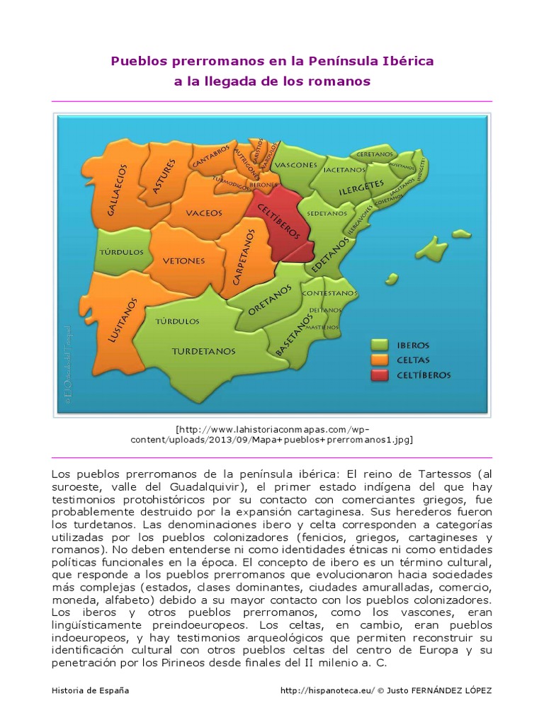 Pueblos Prerromanos en La Península Ibérica | PDF