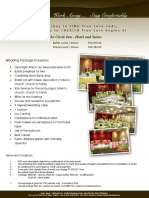 Magpantay Catering Menu and Pricing | PDF | Salad | Pasta