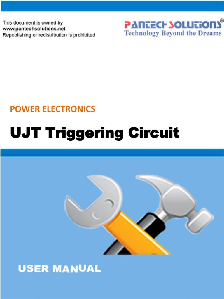 Ujt Triggering Circuit | PDF | Power Electronics | Voltage