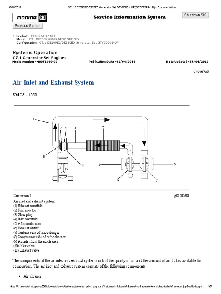 Inlet Ex System | PDF | Turbocharger | Internal Combustion Engine