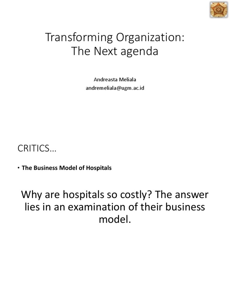 Transforming Organization | PDF | Patient | Human Resource Management