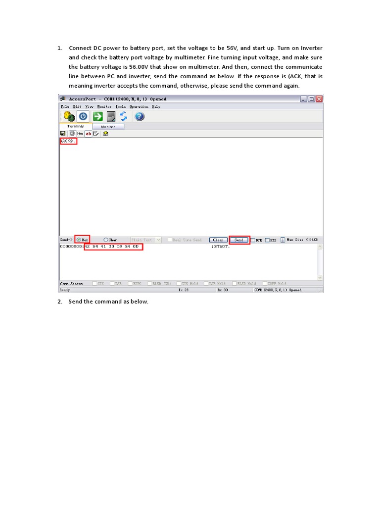 SOP For Bat Voltage Calibration | PDF