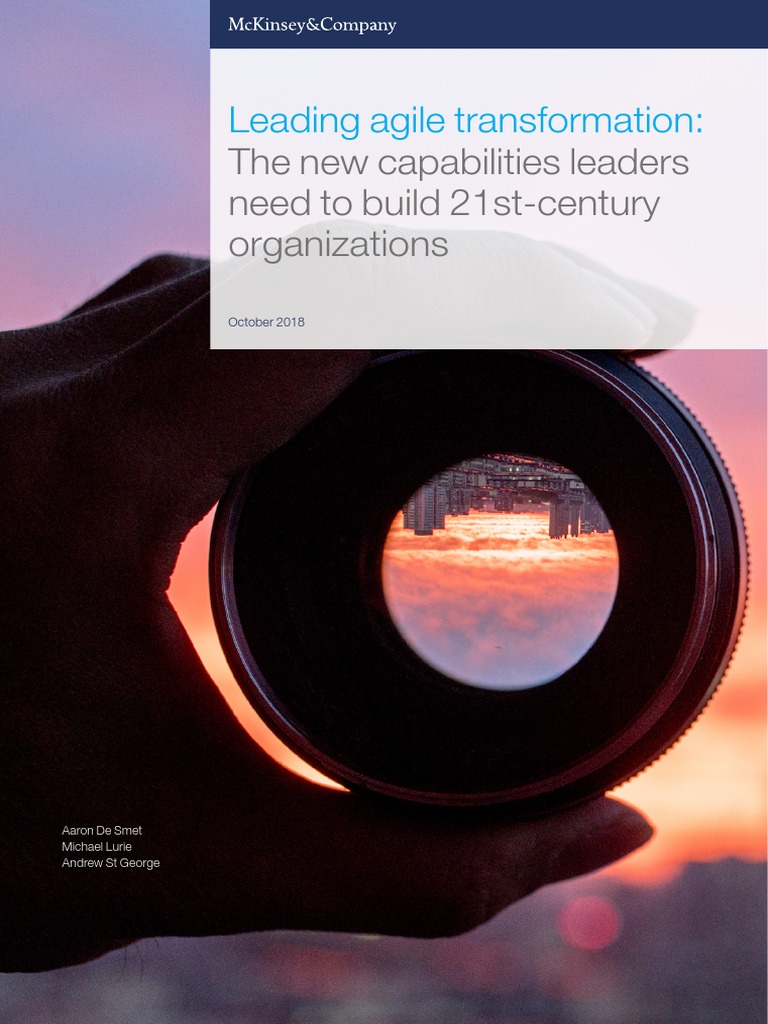 Leading Agile Transformation The New Capabilities Leaders Need To Build