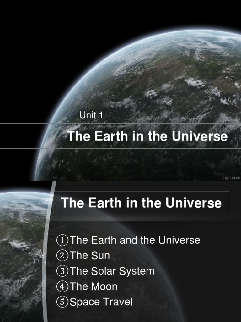 The Earth in The Universe: Unit 1 | PDF | Telescope | Astronomical Objects