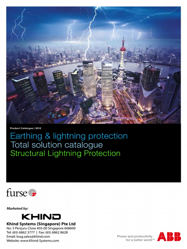 ABB FURSE CATALOGUE 2015 StructuralProtectionSystems | PDF | Lightning ...