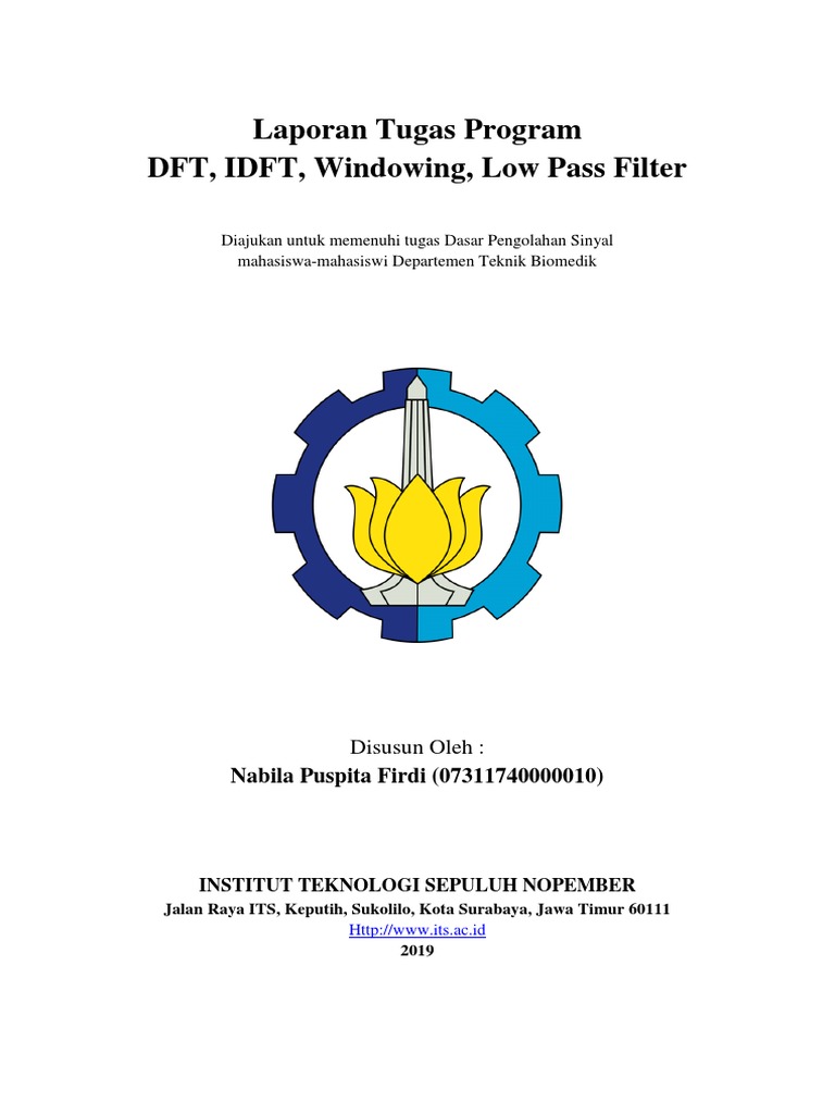 DFT, IDFT, dan Filter Sinyal Digital | PDF | Komputer