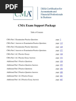 CMA Part 1 Formula Guide - CMA Exam Academy | PDF | Finance & Money Management