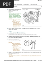 1hz 1hdt Pump Timing Procedure | PDF