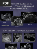 Obstetric Ultrasound Report Format | PDF | Fetus | Medical Ultrasound
