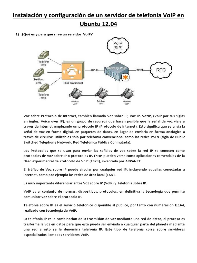 Instalacion y Configuracion de Un Servidor de Telefonia VoIP en Ubuntu ...