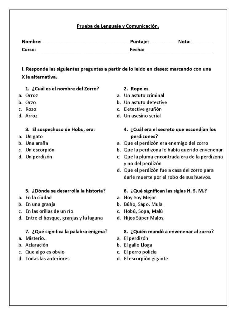 Prueba El Enigma Del Huevo Verde | PDF | Violencia