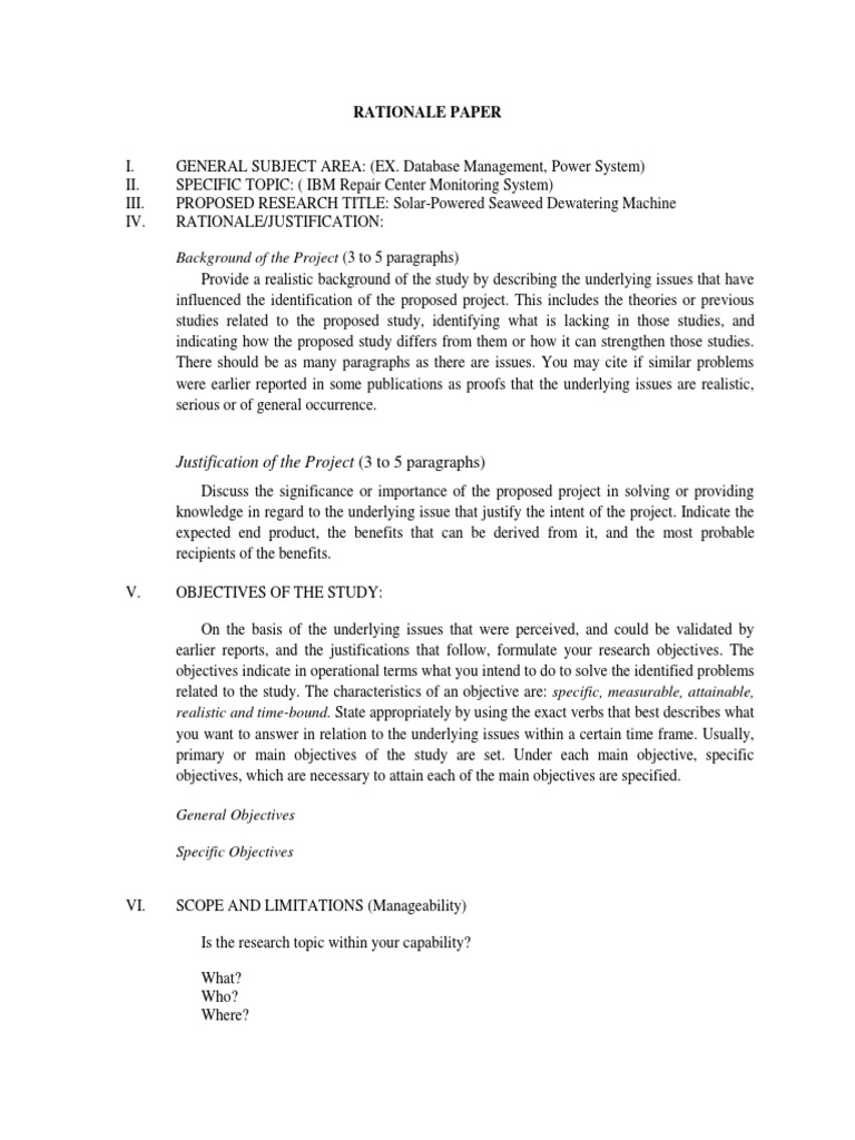 Rationale Format For Title Defense | PDF | Truth | Justification