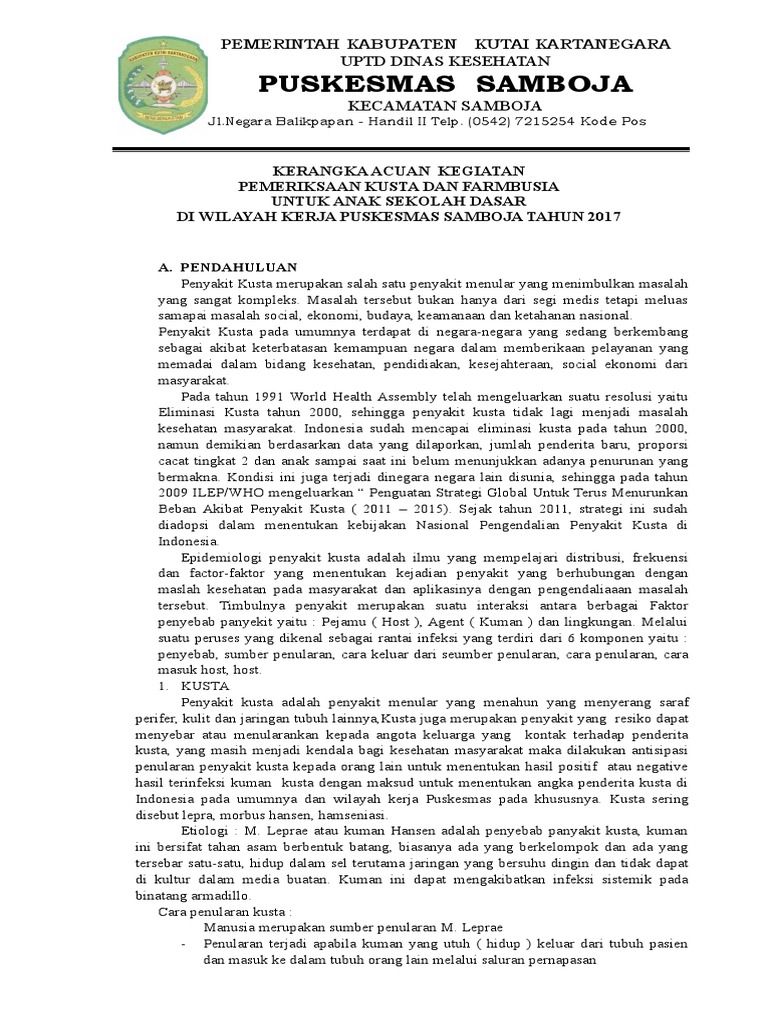 KAK .Peny - Kusta Frambusia 17 | PDF | Pengembangan Diri | Sains & Matematika