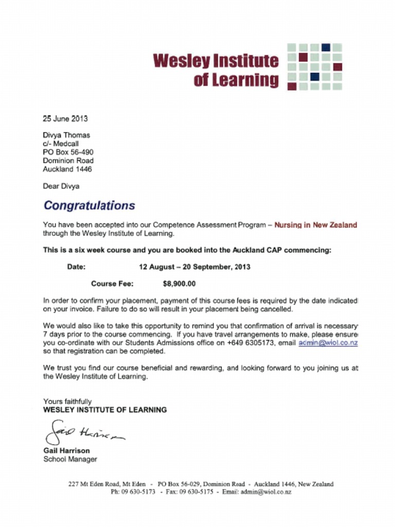 Offer Letter Divya Thomas PDF | PDF