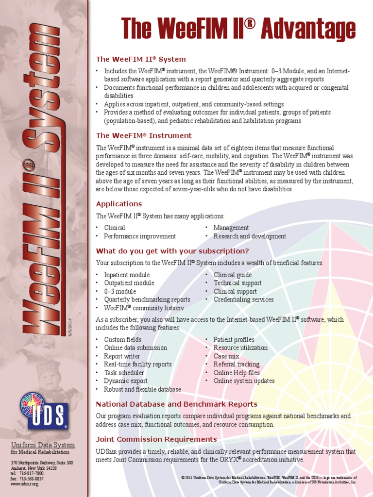 WeeFIM II System | PDF | Backup | Server (Computing)