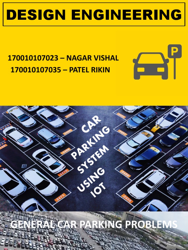 Designing an Intelligent IoT-Based Car Parking System to Optimize Space ...