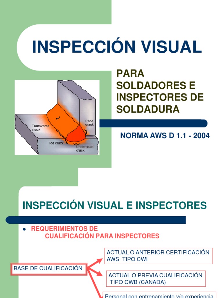 8 Inspección Visual de Soldaduras | PDF | Naturaleza