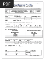 Earthing Test Report | PDF