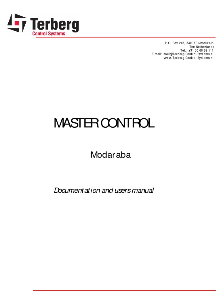 Terberg Master Control v0.2 | PDF | Electrical Grid | Ac Power