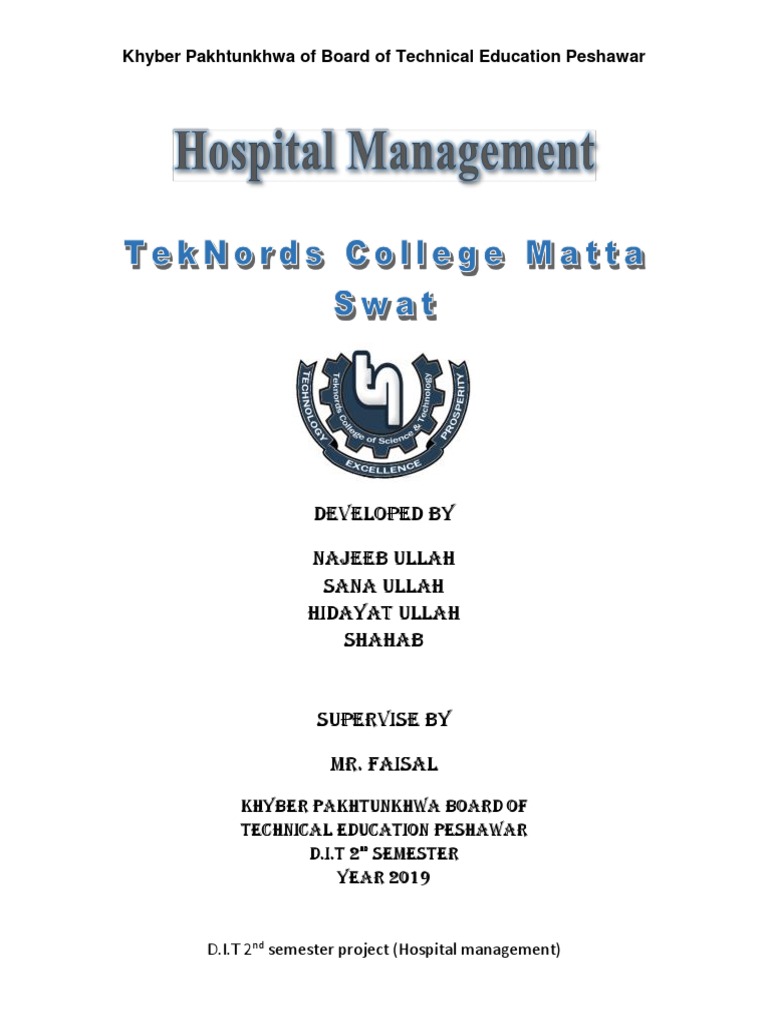 Khyber Pakhtunkhwa of Board of Technical Education Peshawar: Developed ...