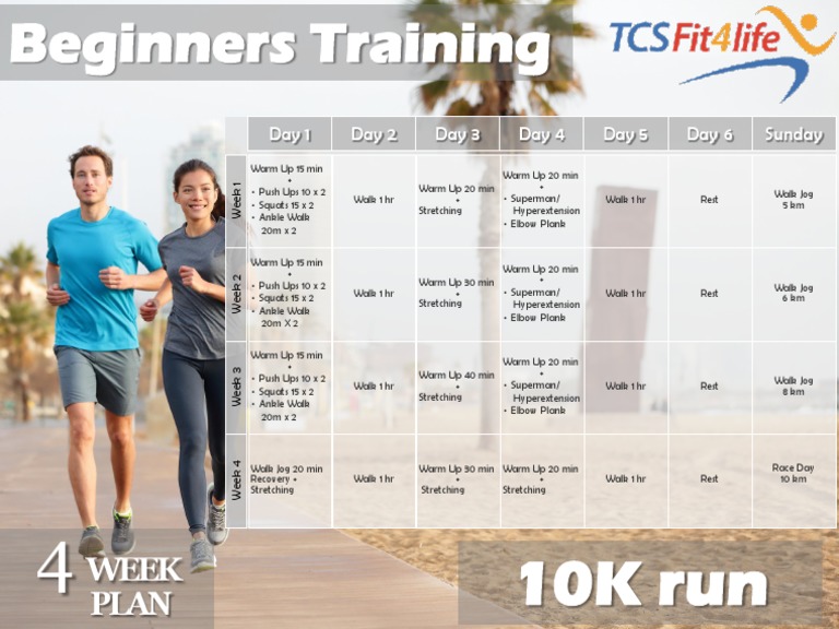 10k Run Training Plan PDF | PDF | Sports