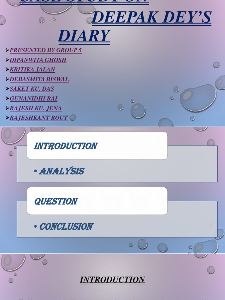 Deepak Dey's Career Choice Analysis | PDF | Career & Growth