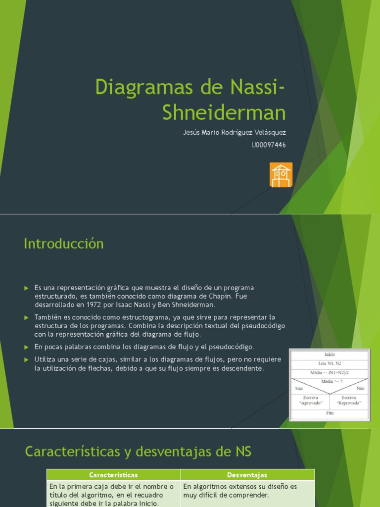 Diagramas Nassi-Shneiderman | PDF | Algoritmos | Programa de computadora