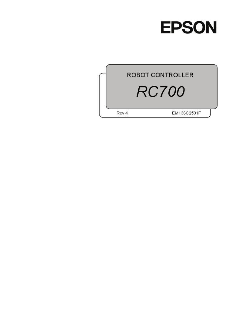 Epson Rc700 r4 | PDF | Switch | Usb
