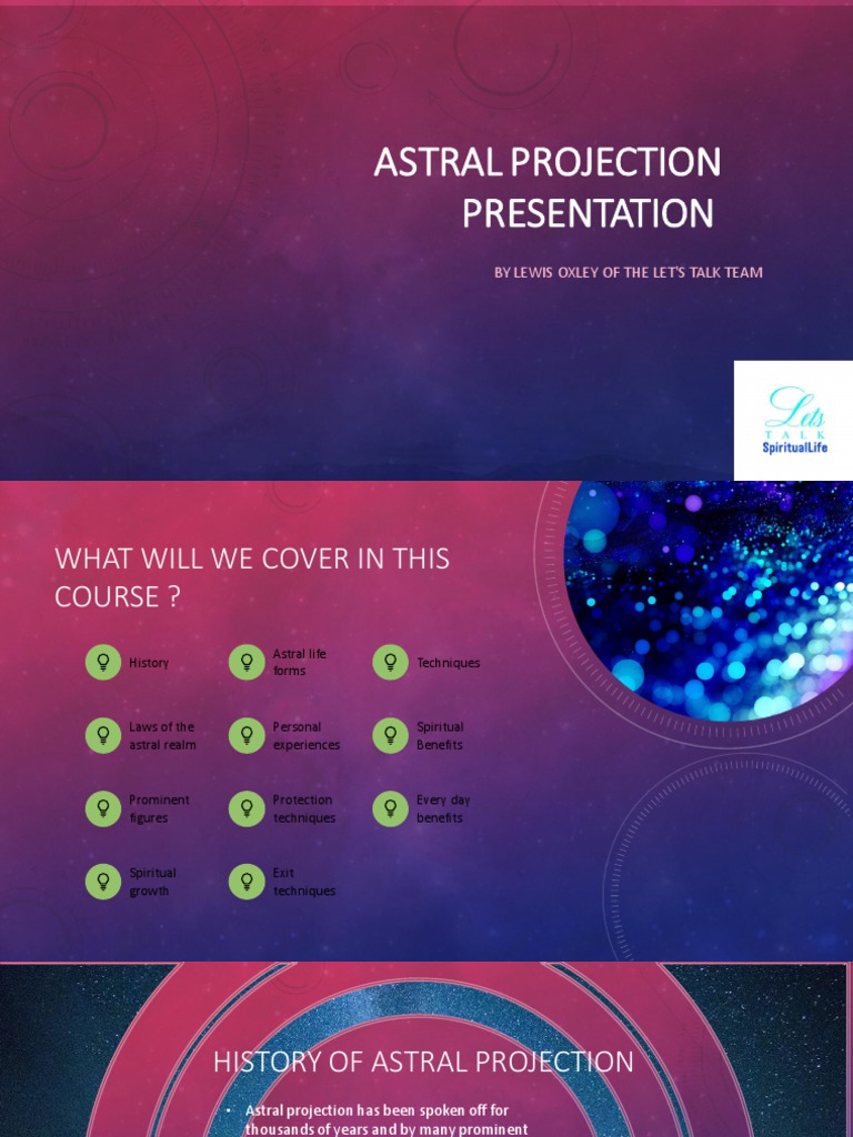 Astral Projection Techniques and Benefits | PDF | Astral Projection ...