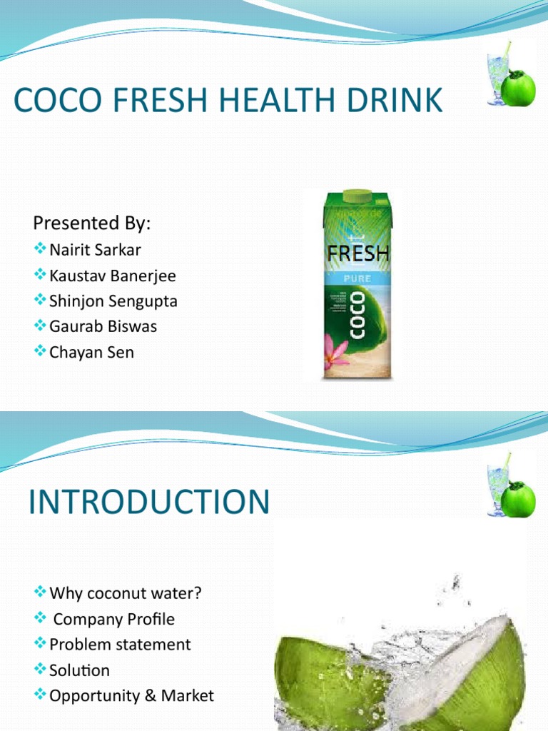 Coco Fresh Health Drink | PDF | Digital Marketing | Marketing