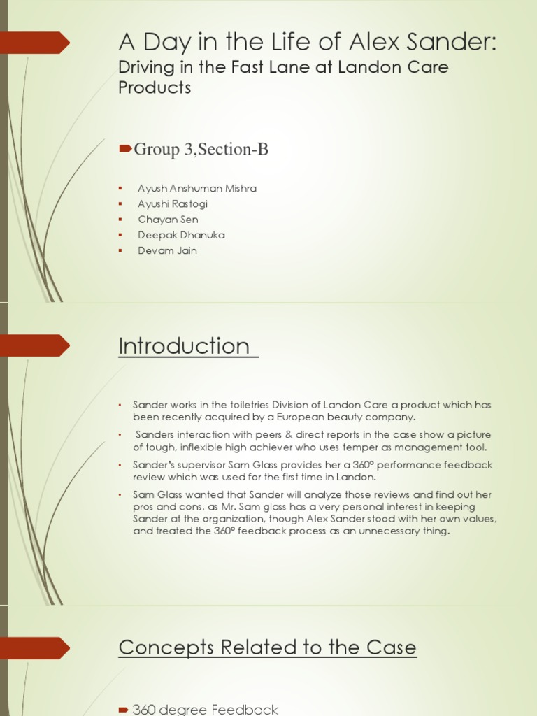 Alex Sander Case | PDF | Emotions | Cognitive Science