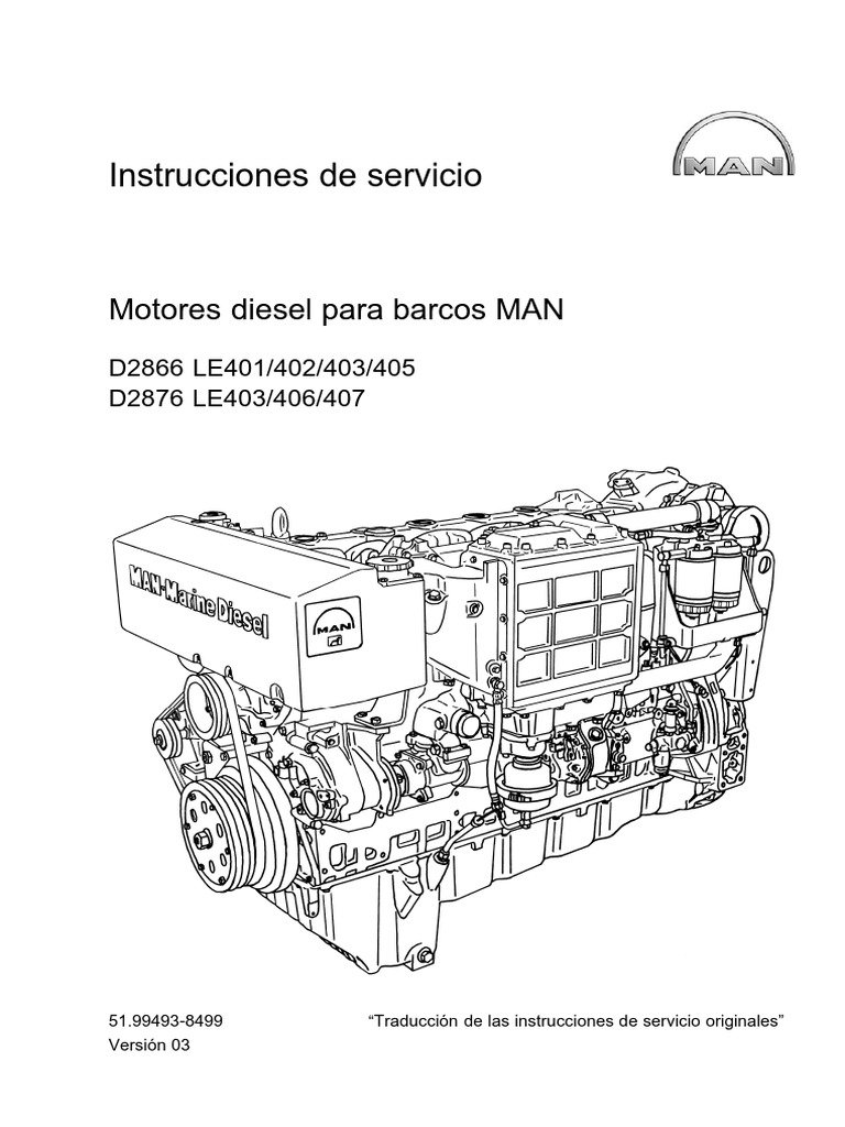 Manual Propulsor Man 2876 | PDF | Tornillo | Generador eléctrico