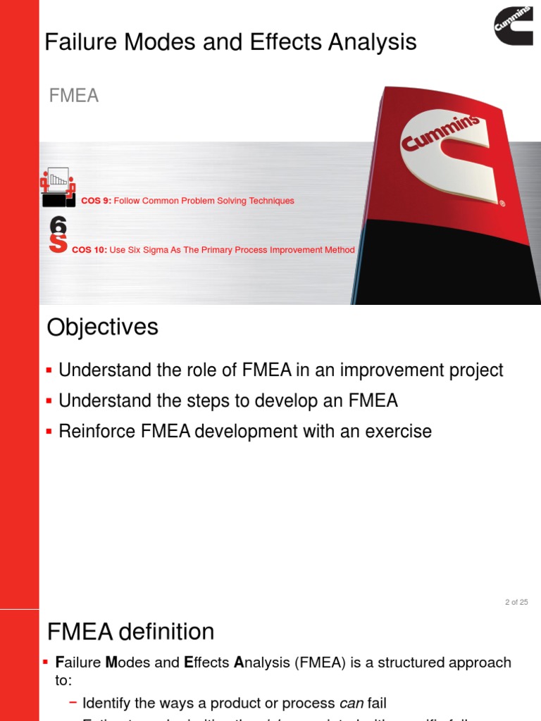 FMEA Rev 4 | PDF